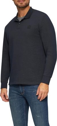 s.Oliver Poloshirt aus zweifarbigem Piqu&eacute;