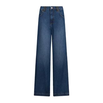 Liu Jo Femme, Jeans, Bleu, Taille: W26 Jean &Eacute;vas&eacute; Taille Haute