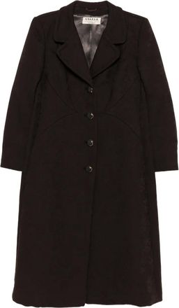 A.N.G.E.L.O. Vintage Cult manteau à boutonnière (années 1960) - Marron