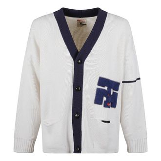 Champion Cardigan - - Knitwear - Herren - Wei&szlig; - XL