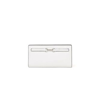 Michael Kors Carson Large Snap Wallet - - Accessories - Damen - Wei&szlig; - ONE SIZE