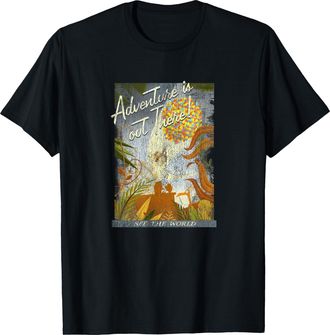 Disney Pixar Up Poster Distressed Vintage T-Shirt