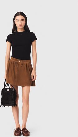 Maje Baumwoll-t-shirt - Schwarz - Maje