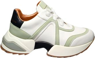 Alexander Smith Femme, Chaussures, Blanc, Taille: 38 EU Pelle Baskets