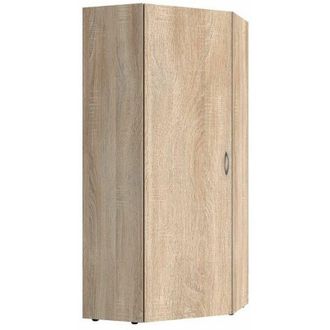 Inside75 Inside75 - Armoire de rangement dangle lund 1 porte ch&ecirc;ne naturel 80 x 80 cm