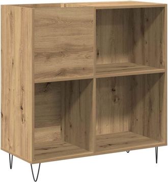 vidaXL Vidaxl - Schallplattenschrank Altholz 85 x 38 x 89 cm Holzwerkstoff