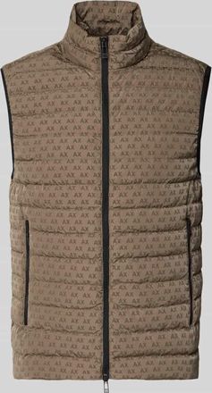 A|X Armani Exchange Regular Fit Weste mit Entendaunen- und Federn Modell PIUMINO