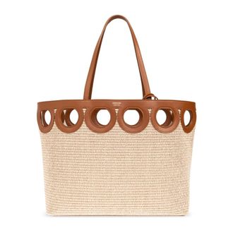 Ferragamo Shopper Tasche Gancio Medium - - Bags - Damen - Beige - ONE SIZE