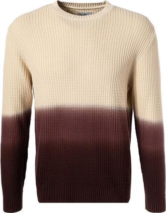 Pepe Jeans London Herren Pullover braun Baumwolle unifarben
