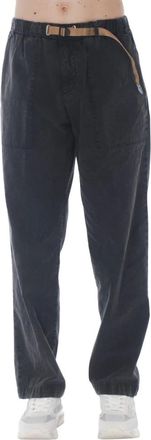 White Sand Homme, Pantalons, Gris, Taille: L Pantalon en coton et lin lav&eacute; avec poches fatigue