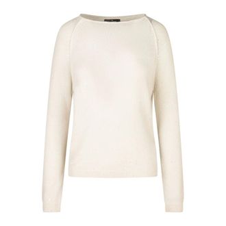 Gran Sasso Pull Marinara &agrave; col rond - Femme - Pulls - Beige - Taille: 40 FR