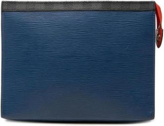 Louis Vuitton Pre-owned Epi Clutch - Femme - Pre-owned - Bleu - Taille: ONE Size