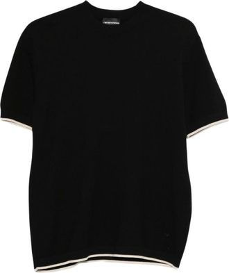 Emporio Armani Homme, Tops, Noir, Taille: 2XL Emporio Armani T-shirts et Polos