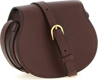 Chlo&eacute; Womens Brown Calfskin Crossbody Bag