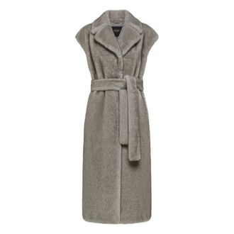 Seventy Femme, Vestes, Gris, Taille: 40 FR Gilet lungo