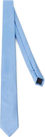 Au Printemps Paris Cravate unie en soie