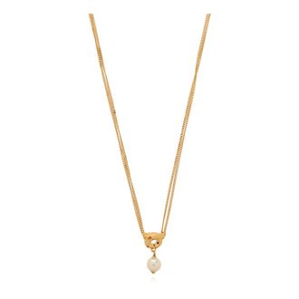 Ferragamo Messinghalskette - - Accessories - Damen - Gelb - ONE SIZE