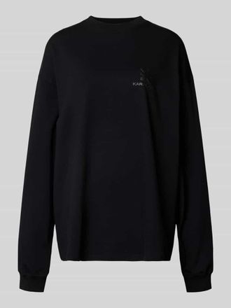 Karo Kauer Oversized Longsleeve mit Logo