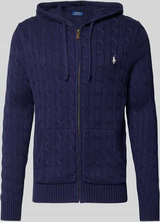 Polo Ralph Lauren Regular Fit Strickjacke aus reiner Baumwolle