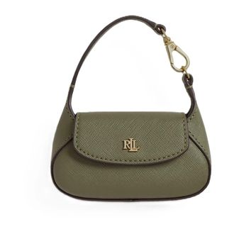 Ralph Lauren Crosshatch Medium Schylar Schultertasche - - Bags - Damen - Gr&uuml;n - ONE SIZE