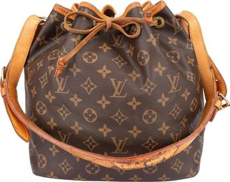 Louis Vuitton Crossbody Bags - Louis Vuitton Canvas Monogram Sac Noe Petit Should - Gr. unisize - in Braun - für Damen