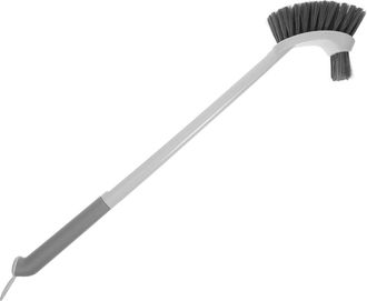 Cabilock Toilettenb&uuml;rste mit Langem Ergonomischem Griff Rutschfestes Kunststoff Design Extra Lang f&uuml;r Gr&uuml;ndliche Rand Eckreinigung als Badezimmer Accessoire f&uuml;