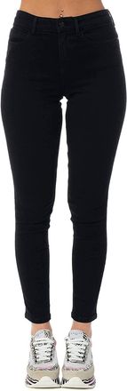 Guess Guess Damen 1981 Skinny Jeans, Black Denim, 32