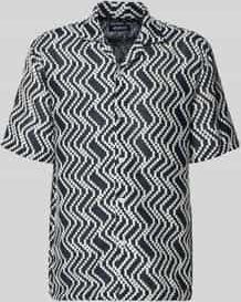 Mc Neal Regular Fit Freizeithemd im Allover-Look