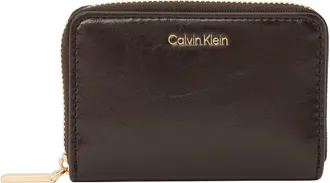 Calvin Klein Portemonnaie Foil Logo Zip-around Glossy