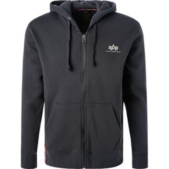 Alpha Industries Herren Pullover grau unifarben