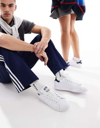 adidas Originals Stan Smith - Baskets - Blanc et bleu