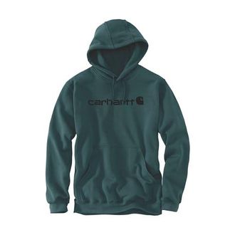 Carhartt Work in Progress Herren, Weites, mittelschweres Sweatshirt mit Logo-Grafik, Anthrazit Meliert, XXL