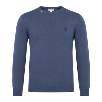 U.S.Polo Association Burt Pullover - - Knitwear - Herren - Blau - 2XL