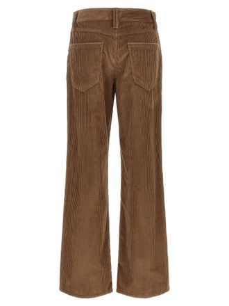 Brunello Cucinelli Cotton Corduroy Trousers - Brown