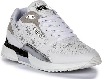 Guess Sneakers Motif Logos 4G Moxea Jeans - Femme