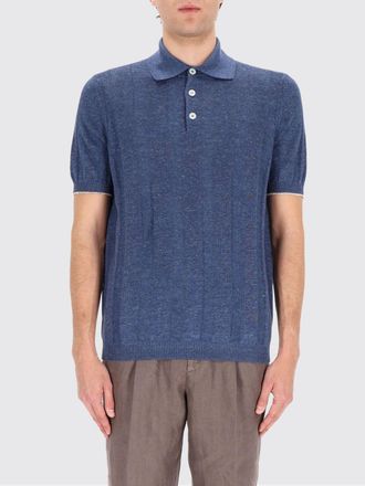 Brunello Cucinelli Polo BRUNELLO CUCINELLI Homme couleur Bleu