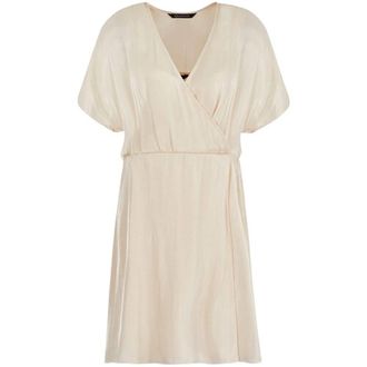 A|X Armani Exchange Abito scollo V - - Dresses - Damen - Beige - XS