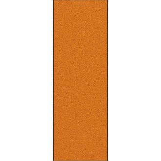 vidaXL Fußmatte Orange und Schwarz 120 x 350 cm Polyamid und pvc Vidaxl