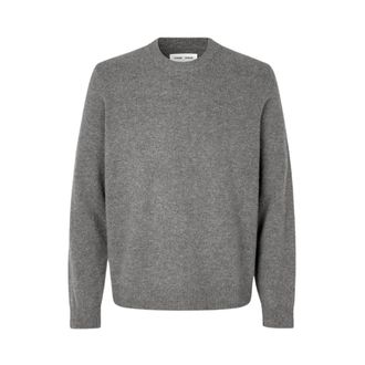 Sams&oslash;e & Sams&oslash;e Isak Strickpullover - - Knitwear - Herren - Grau - M