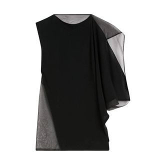 Sportmax Damen, Blusen & Hemden, Schwarzk, MGr&ouml;&szlig;e