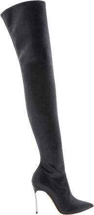 Casadei Femme, Chaussures, Noir, Taille: 39 EU Blade Over the Knee
