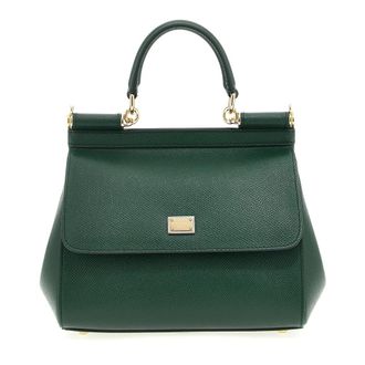 Dolce & Gabbana Medium Sicily Handbag - - Bags - Damen - Gr&uuml;n - ONE SIZE
