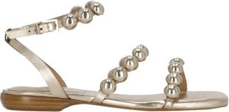 Ash Ash, Femme, Chaussures, Jaune, Taille: 37 EU Regy Flat Sandal