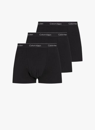 Calvin Klein Lot de 3 boxers en coton m&eacute;lang&eacute;