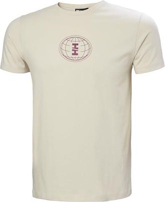 Helly Hansen T-Shirt Graphique pour Homme - Cr&egrave;me - XL
