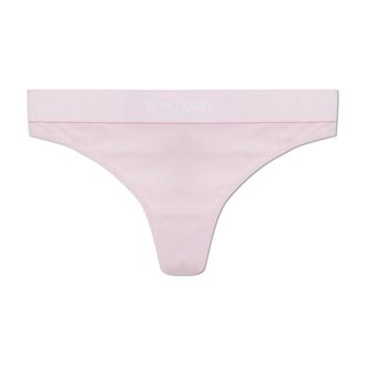 Tom Ford Femme, Sous-v&ecirc;tements, Rose, Taille: 40 FR String Signature