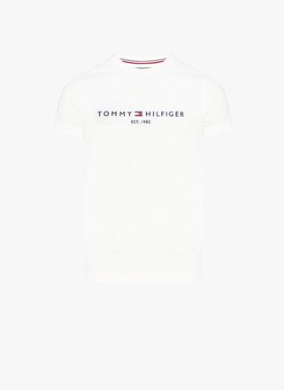Tommy Hilfiger T-shirt logotyp&eacute; en coton biologique