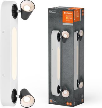 Ledvance DECOR SPOT NEPTUNE, 20W, 715lm, weiß, Spotleuchte, verstellbare Köpfe, vielseitig anwendbar, Innenraumspot, warmweiße Lichtfarbe, hochwertige Optik, e