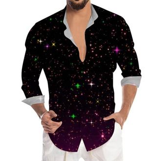 Generic Haut Paillette, Chemise De Soir&eacute;E &agrave; Paillettes Et Sequins Manches Longues Style D&eacute;Contract&eacute; Id&eacute;Ale pour Les F&ecirc;Tes
