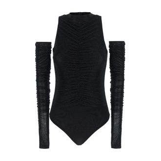Twentyfourhaitch Trava Body - - Tops - Damen - Schwarzk - S